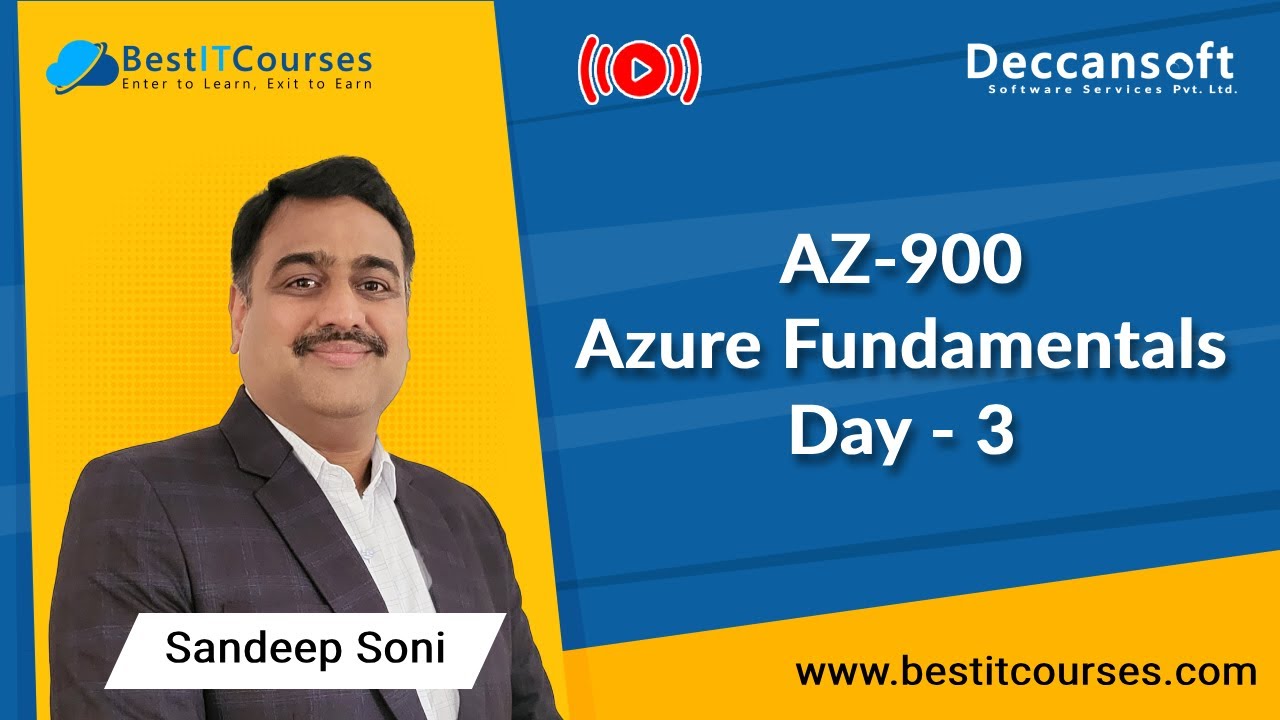 AZ-900, Azure Fundamentals Day - 3