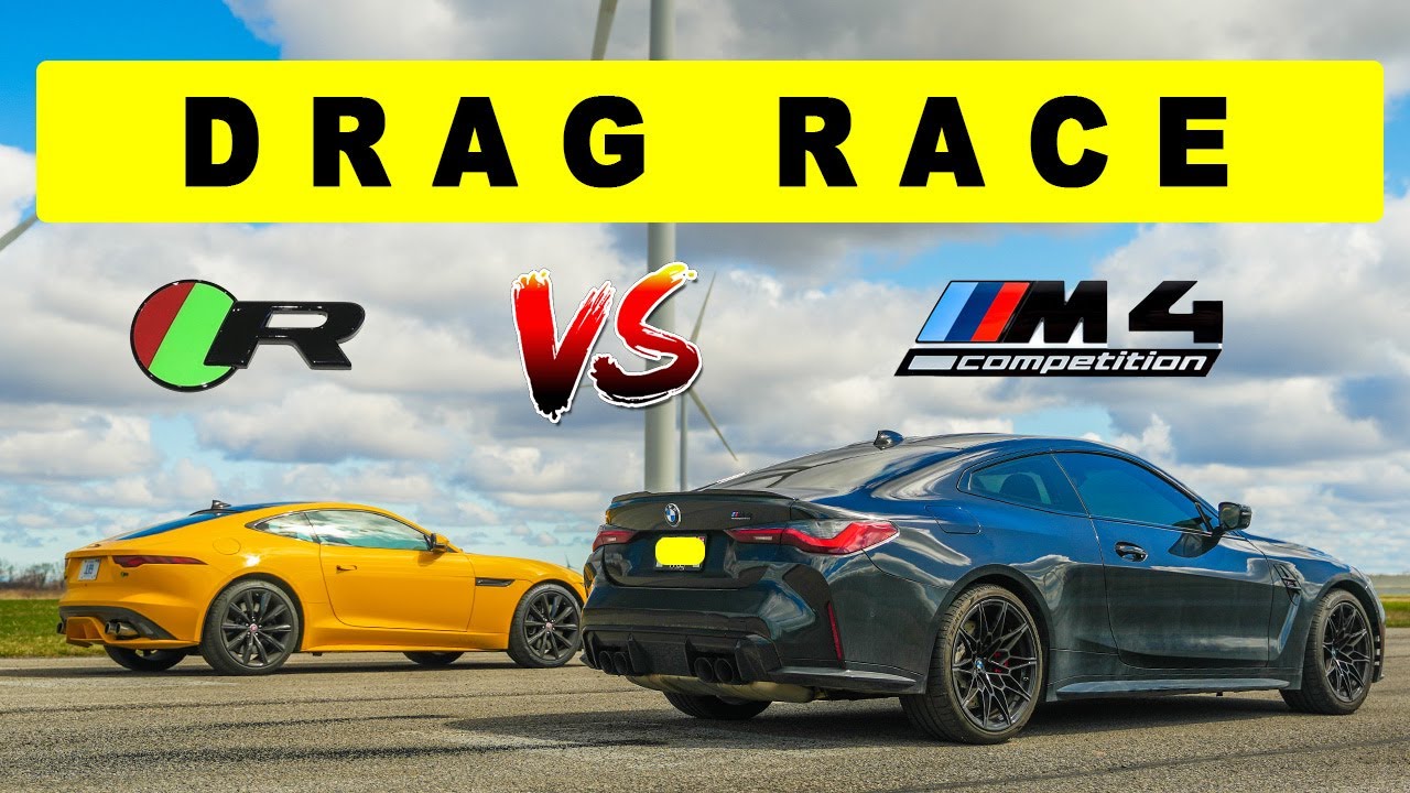 BMW M4 Drag Races Jaguar F-Type, Surprises Ensue - autoevolution