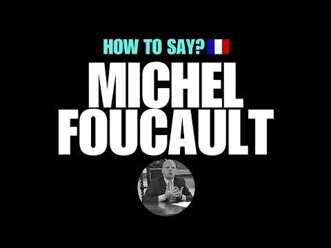 HOW TO PRONOUNCE MICHEL FOUCAULT CORRECTLY?NATIVE FRENCH PRONUNCIATION