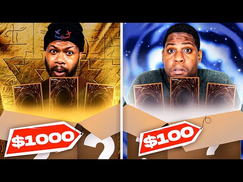 The $100 vs $1000 Yu-Gi-Oh EBAY MYSTERY Duel!