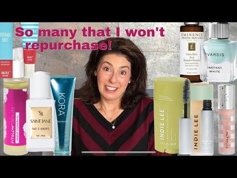Recent Empties - Kora, Saint Jane, Fitglow, Eminence & More |Mature Skin| Over 45