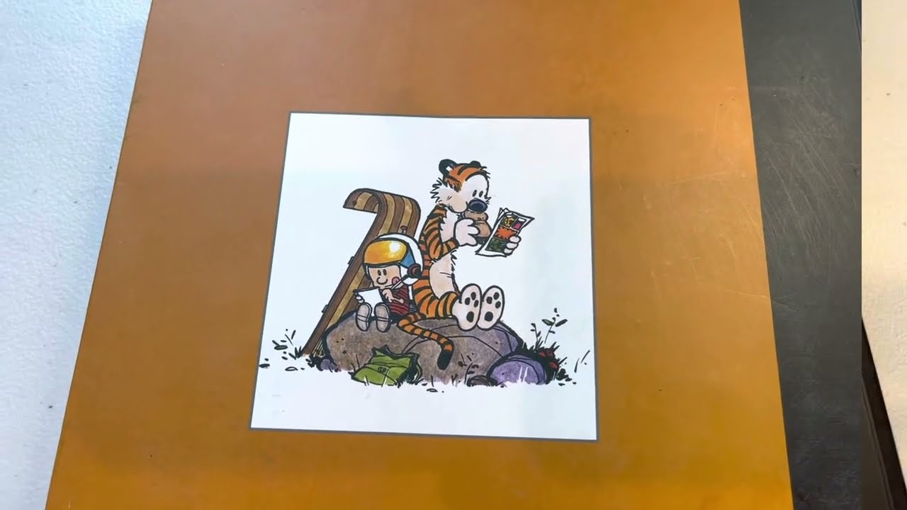Calvin and Hobbes, my favorite summertime time reading￼!