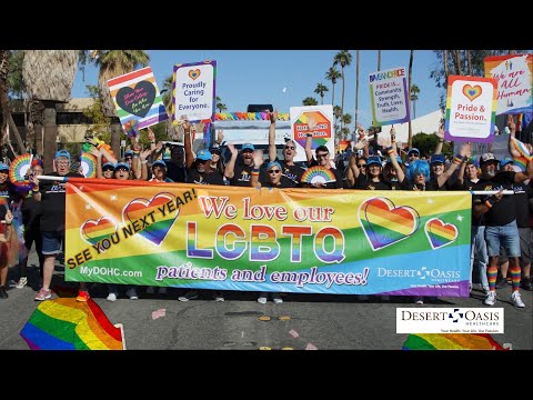 DOHC at the Palm Springs Pride Parade 2022 | Desert Oasis Healthcare