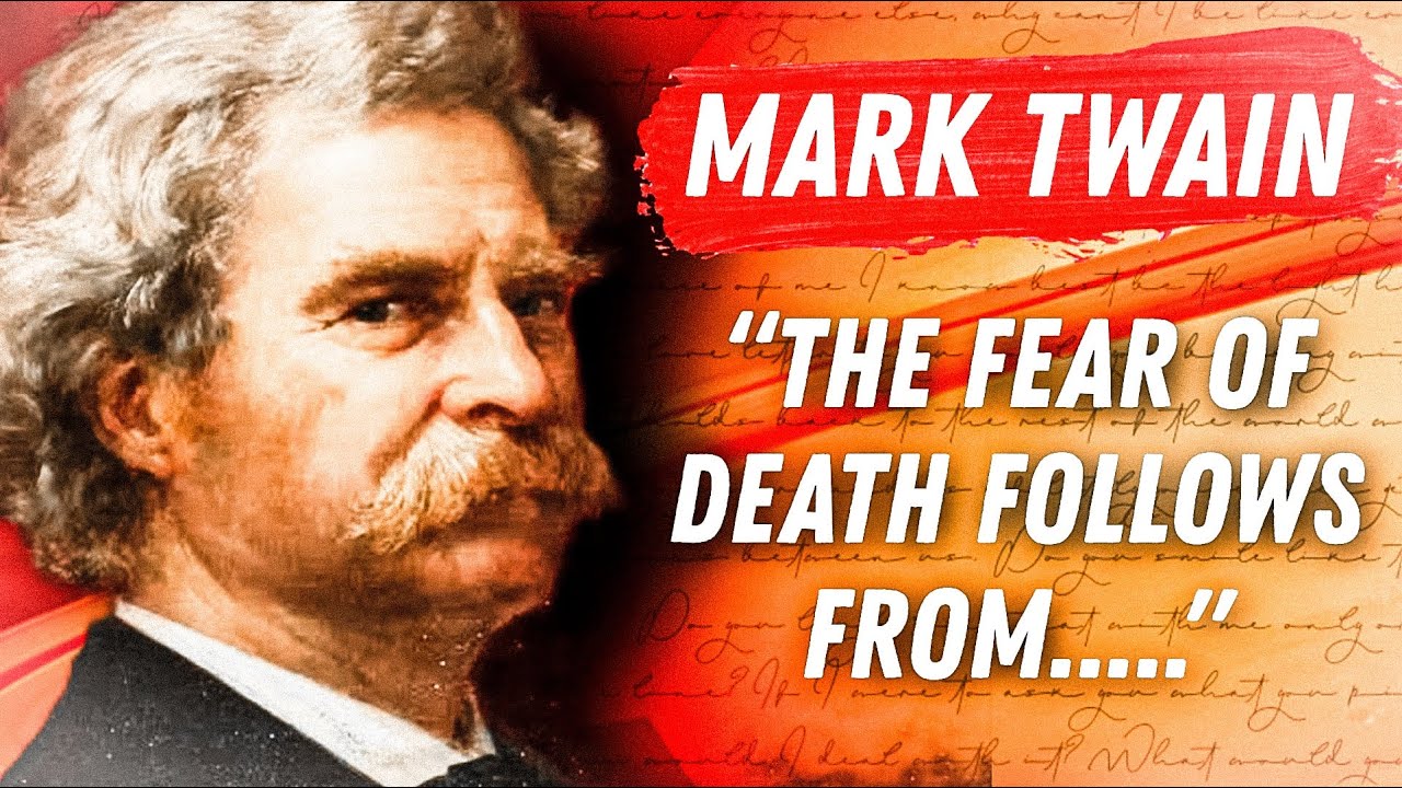 “A CLEAR conscience is the sure sign of BAD memory” | Best Mark Twain Quotes