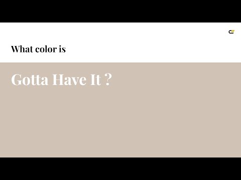 Gotta Have It color #d0c2b4 hex color - Yellow color - Cool color d0c2b4