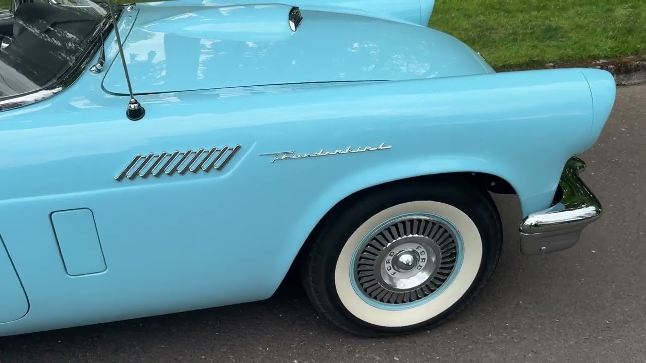 Walk Around Video 1957 Thunderbird E Code @bringatrailerauctions 