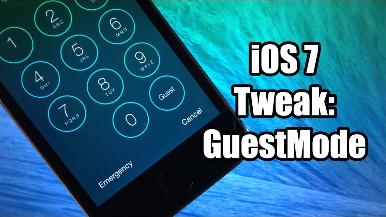 iOS 7 Jailbreak Tweak - GuestMode
