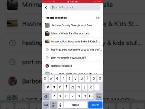 How to leave a Facebook group using Facebook App