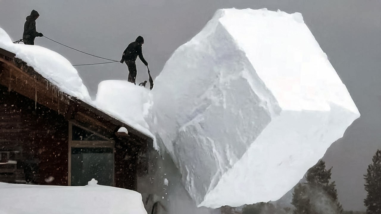 Satisfying Winter Moments Caught on Camera
