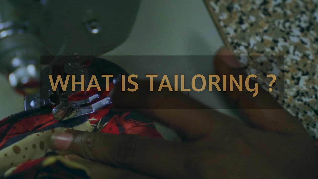 LEARN FASHION DESIGNING | WHAT IS TAILORING? - EPISODE 1 YO!