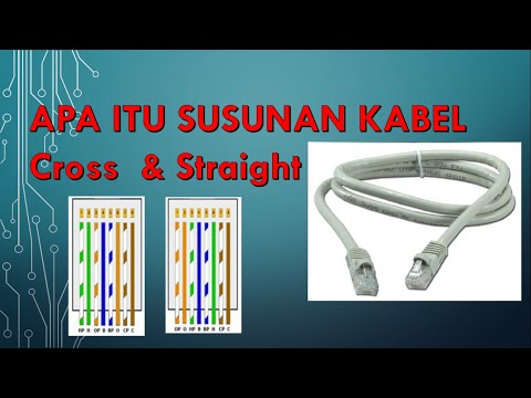 APA ITU KABEL JARINGAN JENIS CROSS DAN STRAIGHT | Teknik Komputer dan Jaringan