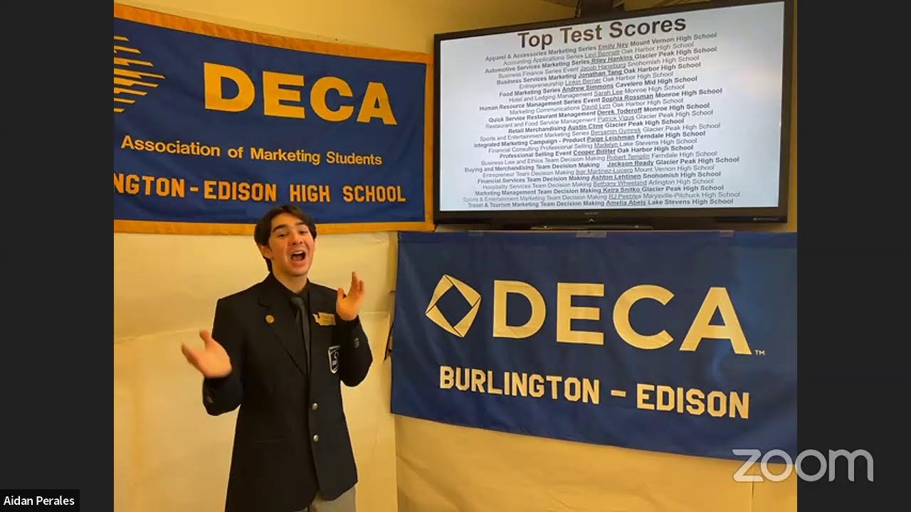Washington DECA Area 1 Awards Session