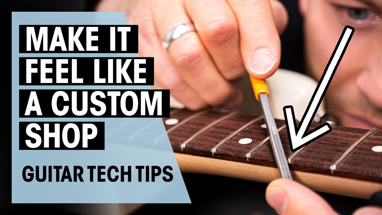 How to get rid of sharp fret edges | Guitar Tech Tips | Ep. 7 | Thomann