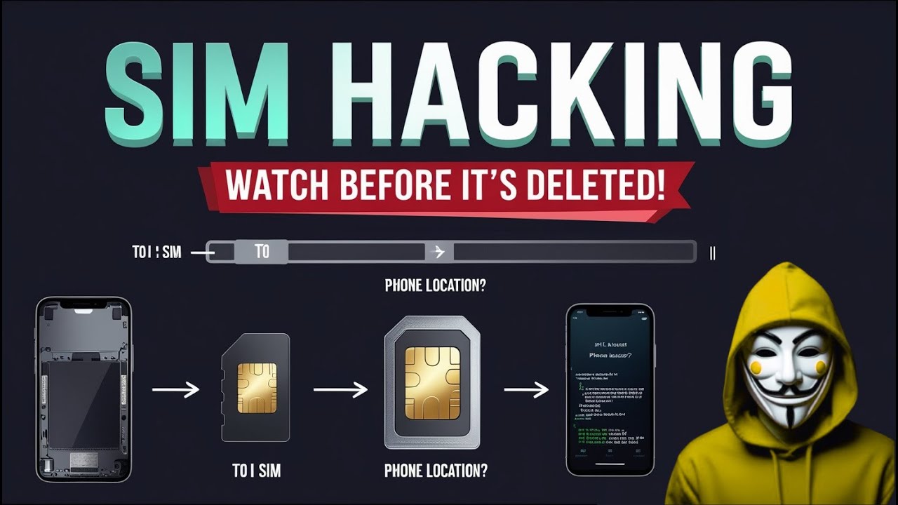 How Hackers Clone Your SIM Card | Sim Swapping Methods & Tools Explained #SimCardCloning #StaySafe