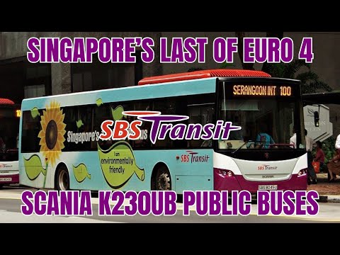 [SBST] Singapore's Scania K230UB Buses (Euro 4)