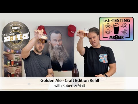 Taste Testing Mr. Beers Golden Ale Craft Refill