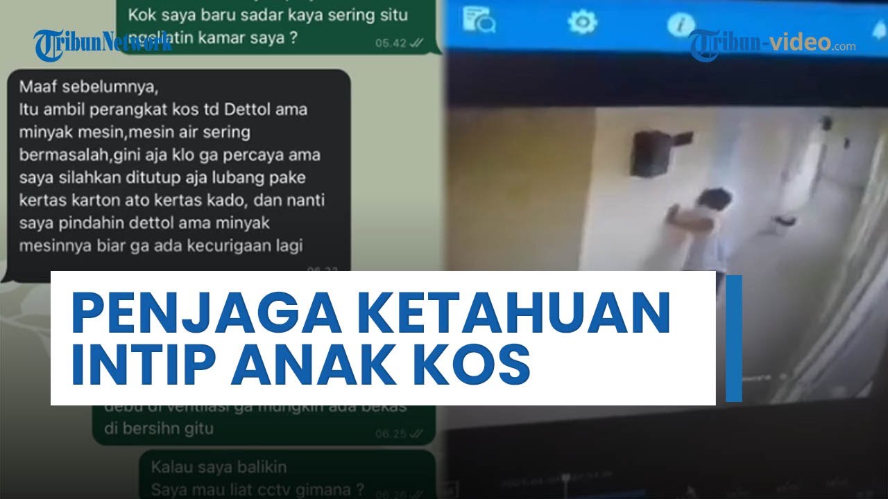 Viral Penjaga Kos Mengintip Anak Kosan Mandi Lewat Jendela, Terekam ...