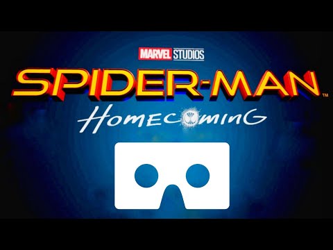 Spider-Man 3D SBS VR Box Google Cardboard Disney's Marvel Studios Homecoming