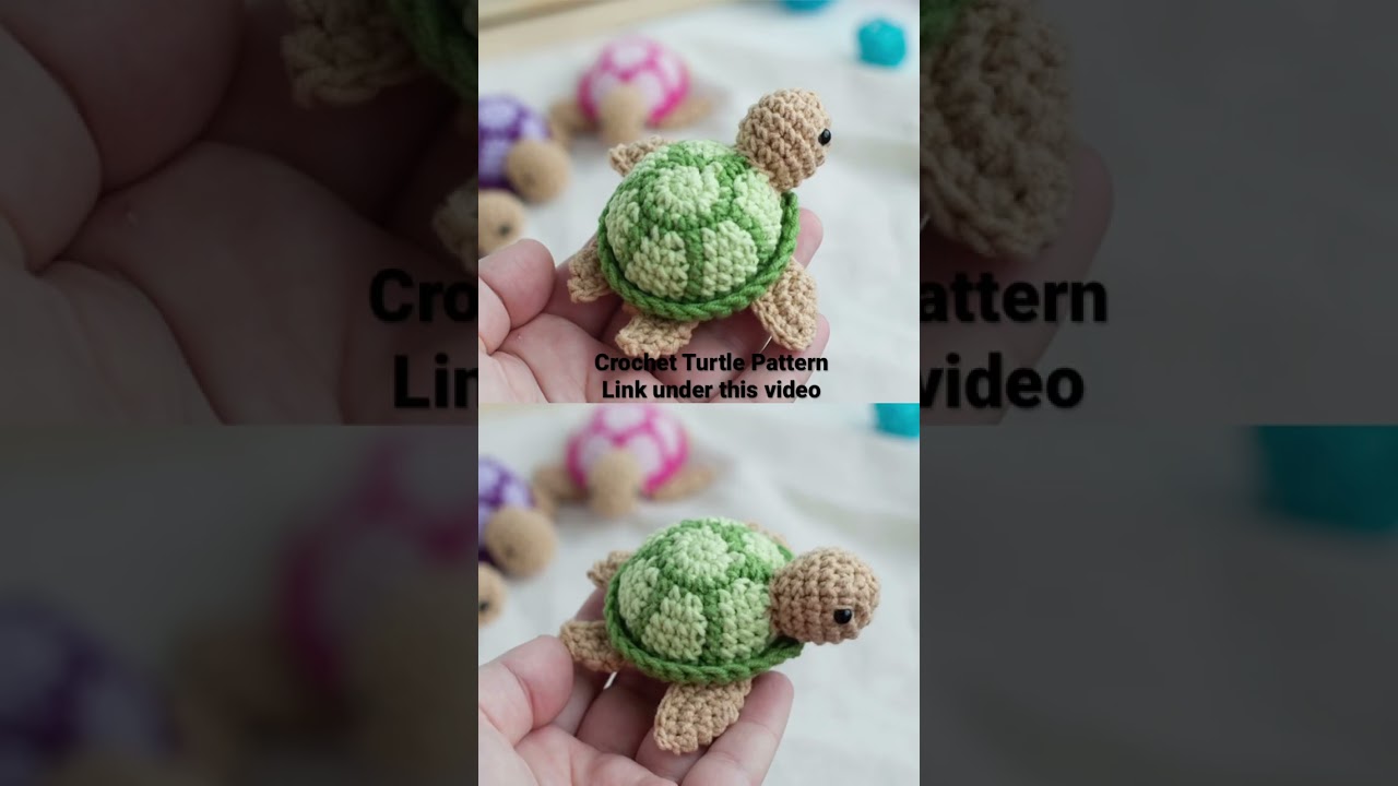 Crochet Turtle Pattern