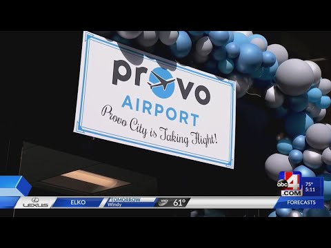 New Provo Airport terminal opening