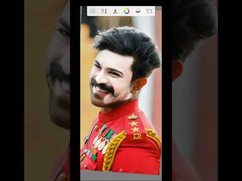 #shorts RRR Movie Ram Charan Hero|| Amazing Photo Editing #youtubeshort