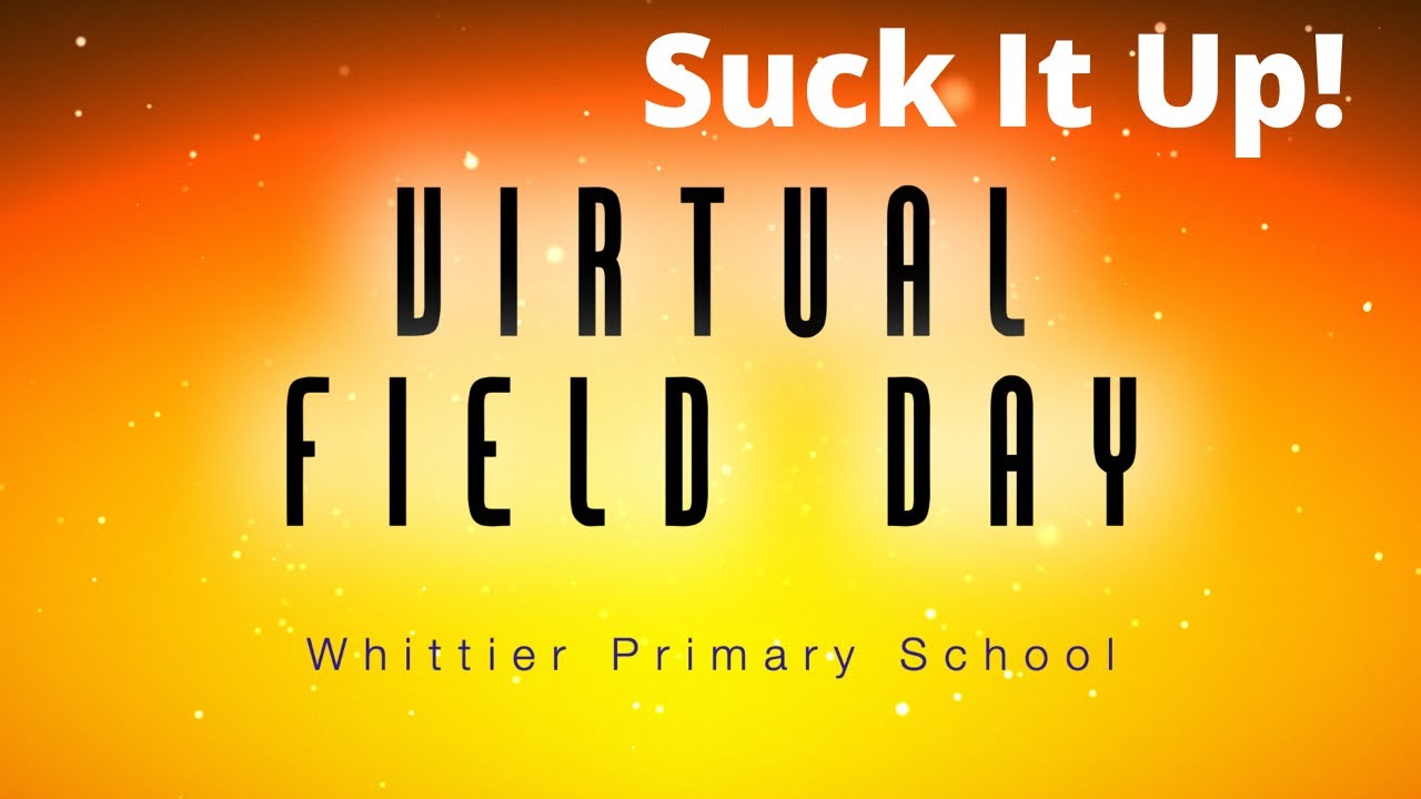 Virtual Field Day - Suck It Up - Physical Education Games - At Home Fun Activity For The Family