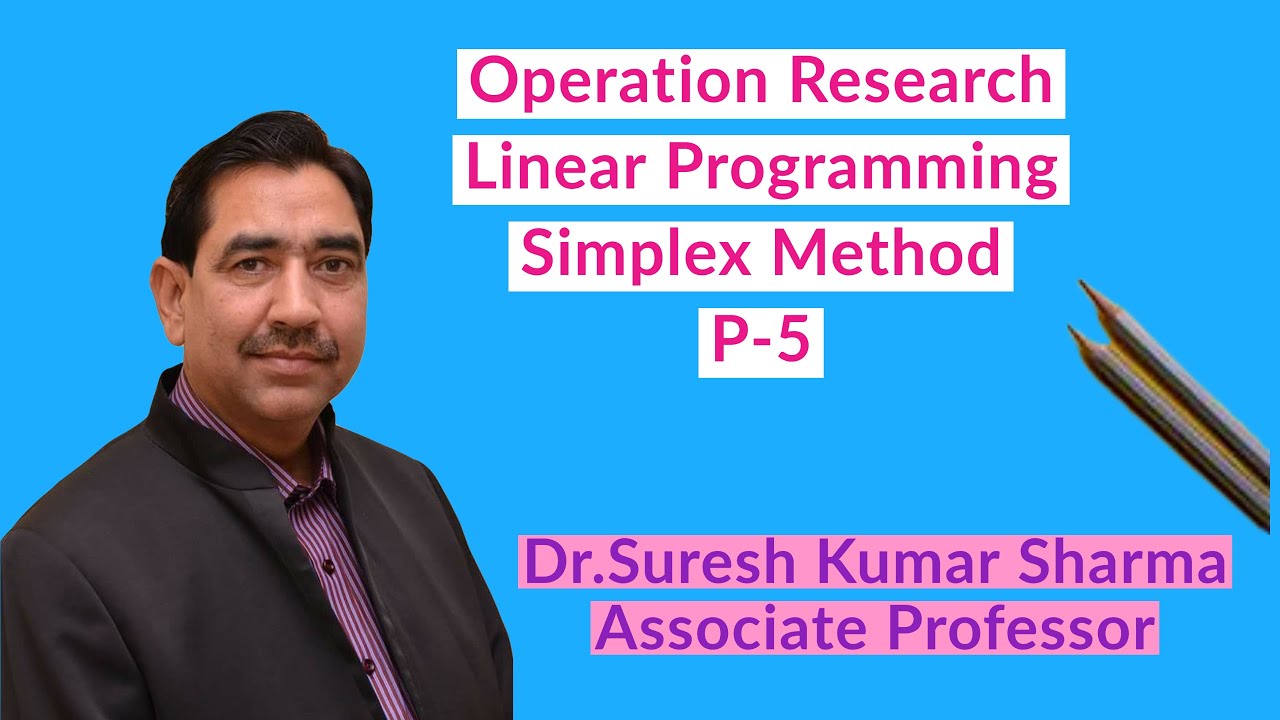 Linear Programming#Simplex Method #Maximization Problem # Part-5 #Operation Research#ORQT# M.Com/CA#