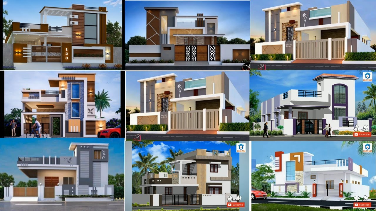 Top 60 Small House Front ElevationDesigns/Single Floor House Front View 2026#elevation home