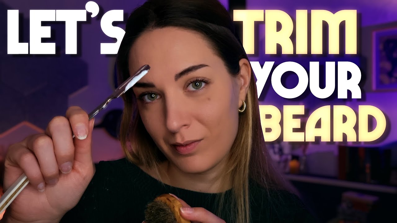 Intense ASMR Beard Trim & Shave | Whispered Barber Roleplay 🪒