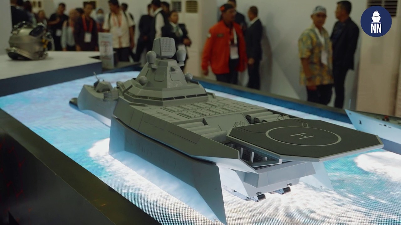 Republikorp new ship designs at Indo Defence 2025