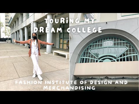 touring FIDM in LA | fashion institute of design and merchandising