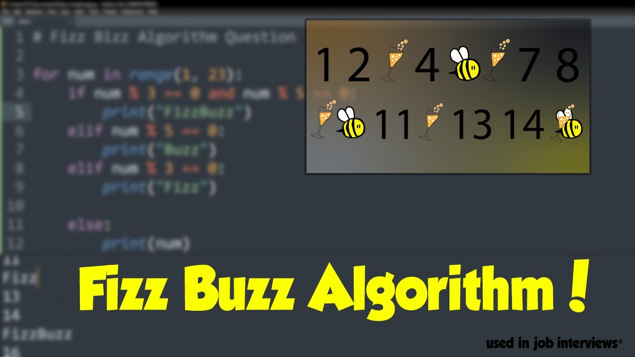 Fizz Buzz Algorithm Question!