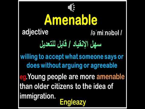 Amenable @AbdelkaderFathallah