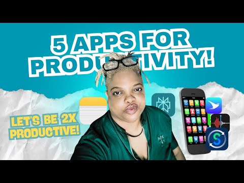 Top 5 Apps for #Productivity that helps!