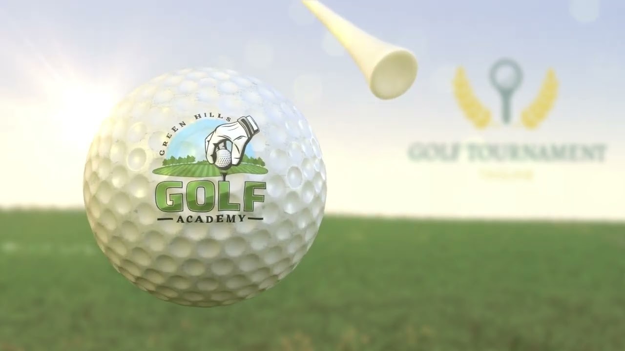 ✨Golf Ball Logo Reveal – Sport Intro Animation for Golf Clubs & Tournaments 