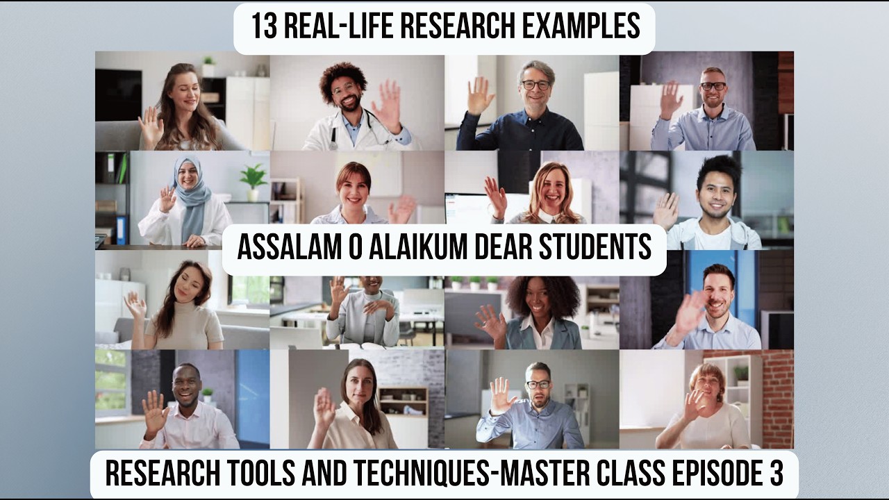 MASTER CLASS – EPISODE 3 | From Broad Problem Area to Hypothesis |Examples | Industry 4.0, 5.0 & 6.0
