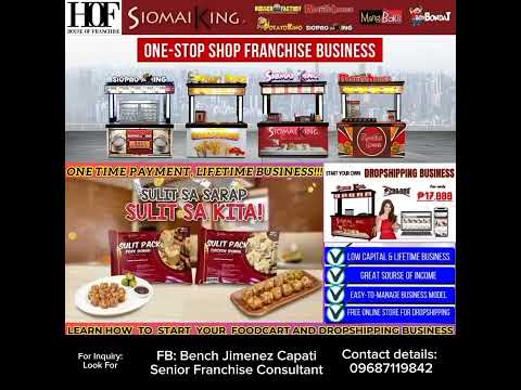 SIOMAI KING FRANCHISE for only 17,888❗😱