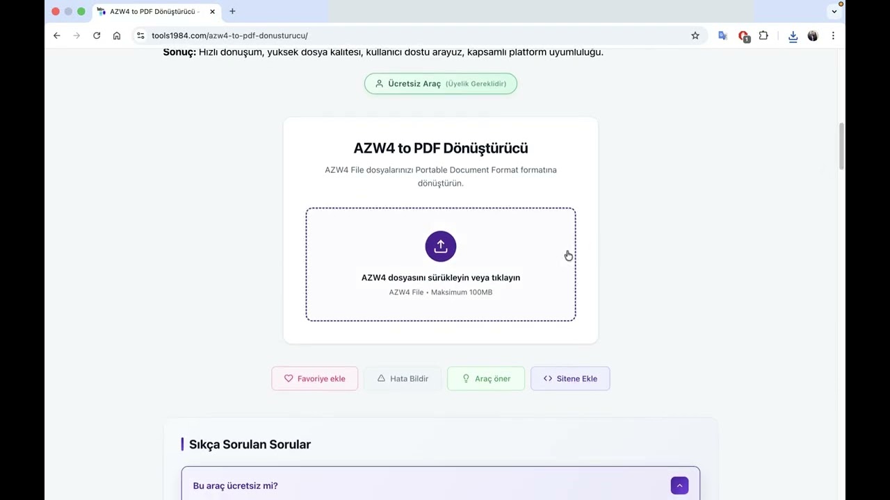 AZW4 to PDF Dönüştürücü | Kindle Print Replica'yı PDF Formatına Ücretsiz Çevirin