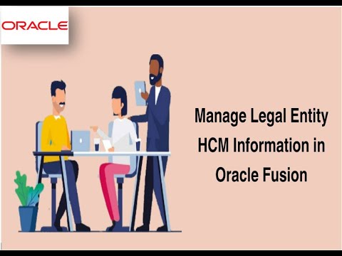 Oracle HCM Legal Entity an Introduction In Tamil