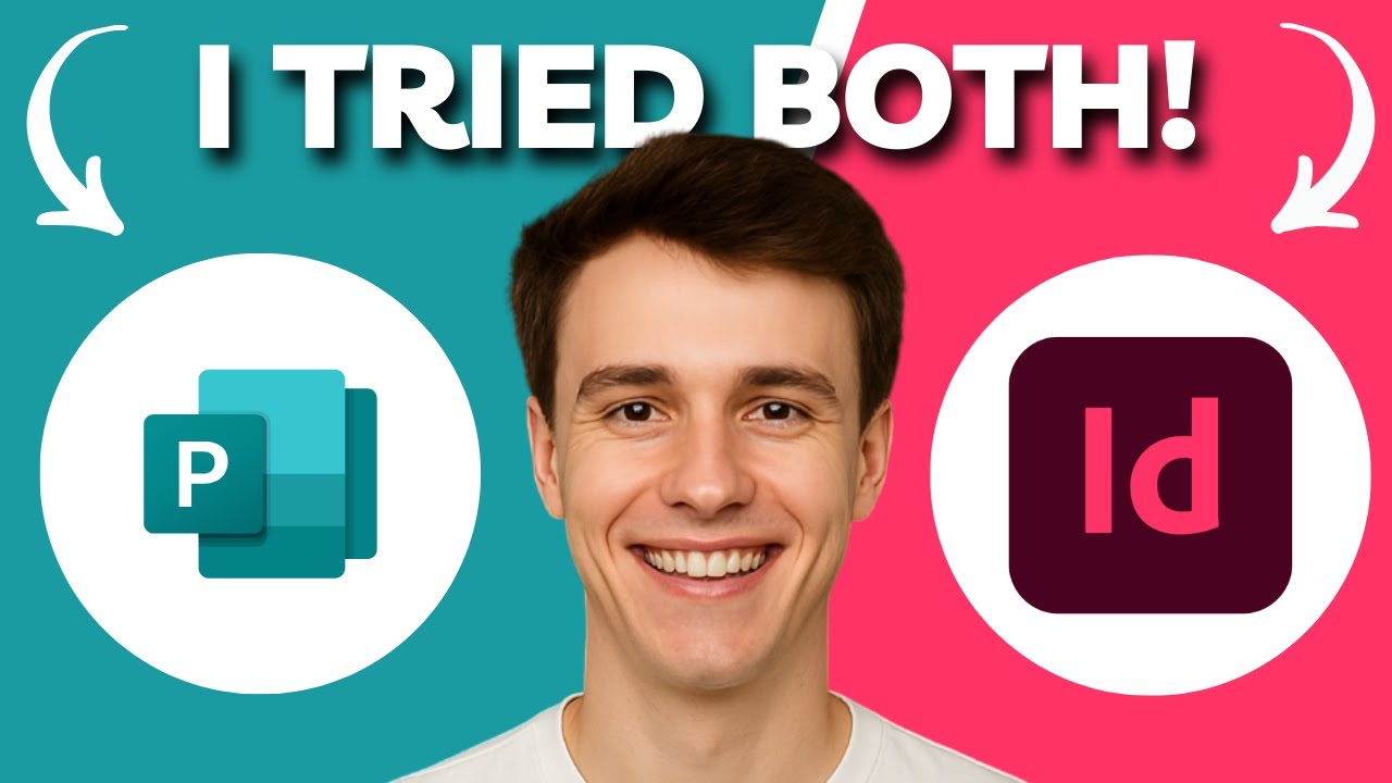 Microsoft Publisher vs Adobe InDesign | Which Desktop Publishing Software Is Better? (2026)