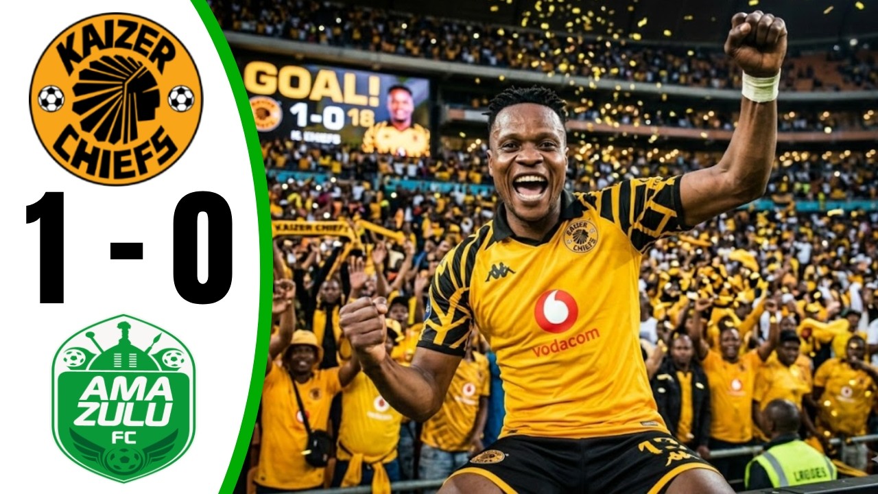 KAIZER CHIEFS vs AMAZULU 1-0 ‣ ALL GOALS & HIGHLIGHTS ‣ BETWAY PSL