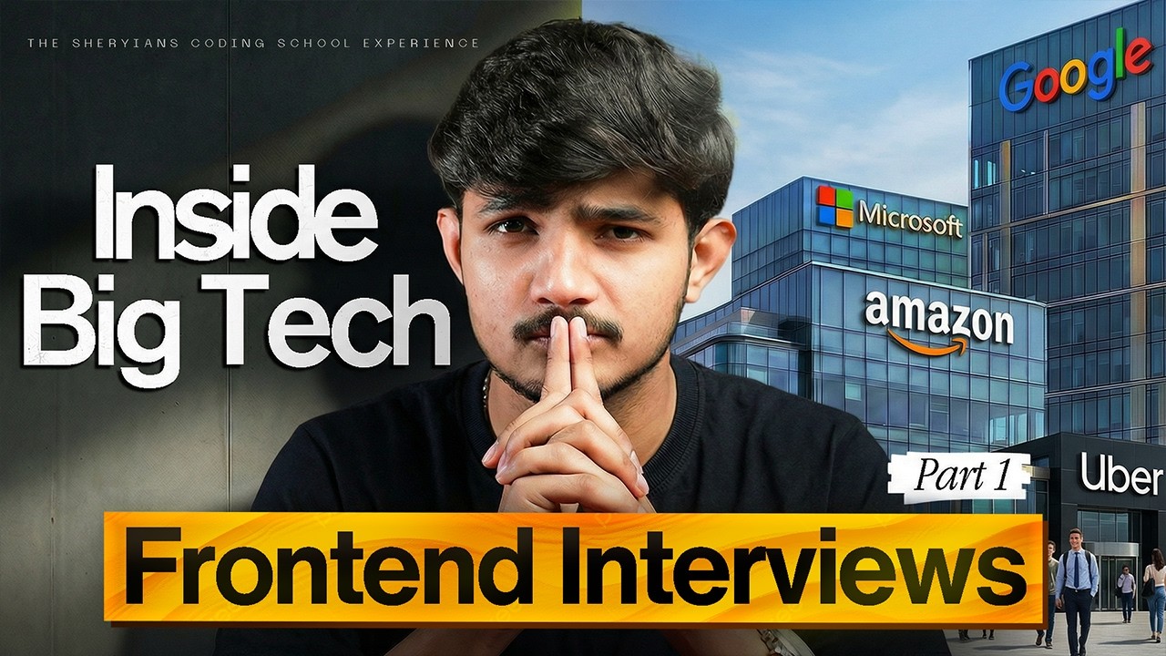 Frontend Interview Part 1 | Get Placed in 2026 – Complete Guide How Big Companies Hire Developers
