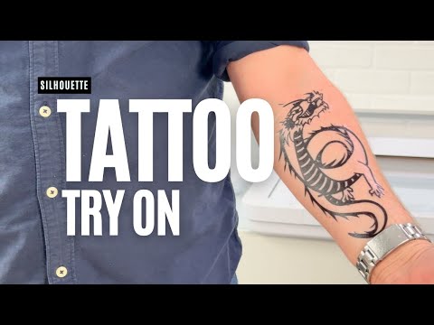 Personalized Temporary Tattoos with Silhouette Tattoo Paper