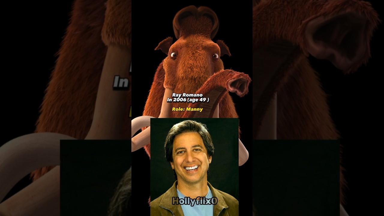 The Ice Age The Meltdown :Cast Then And Now #shorts