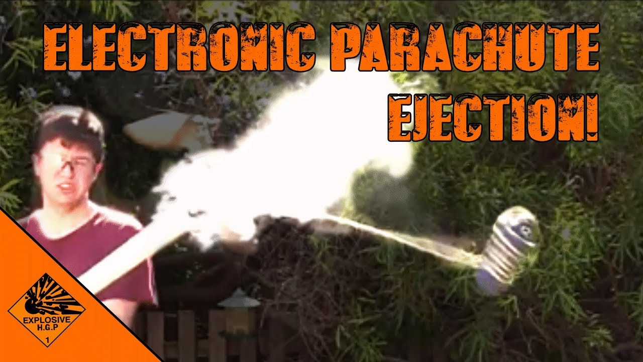 New electronic parachute ejection system!