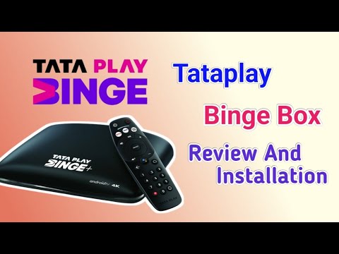 Tataplay Binge Box Review.... Binge Box Installation...