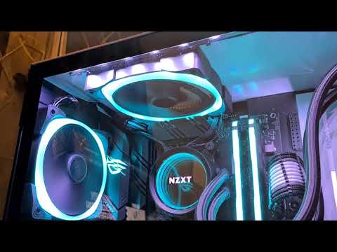 NZXT H510i White PC Build (2500$) | RTX 3080 | Ryzen 5 5600x
