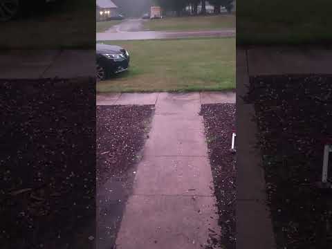 Hail Salisbury nc....