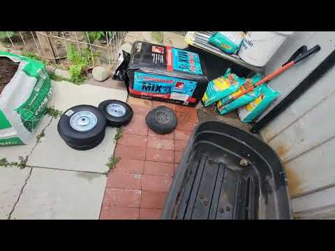 Gorilla Cart Wheel Replacement Flat Free Wheels