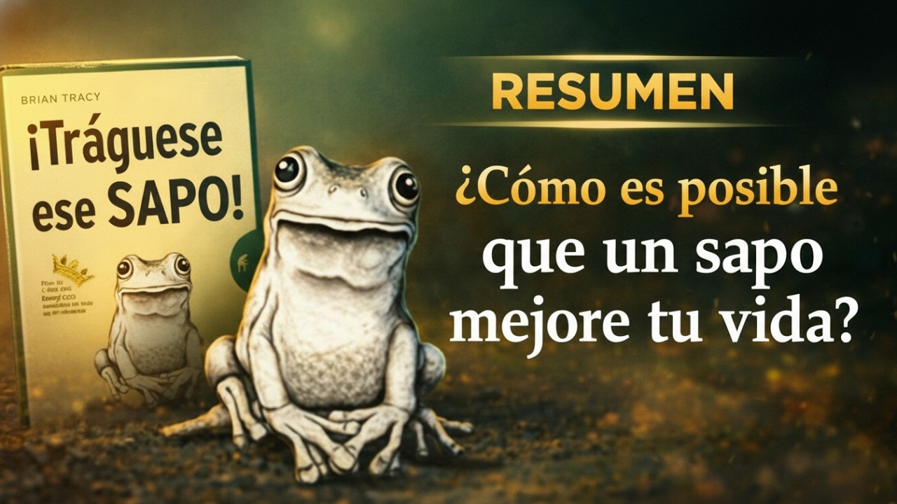 tráguese ese sapo Brian Tracy - Resumen del libro en audiolibro